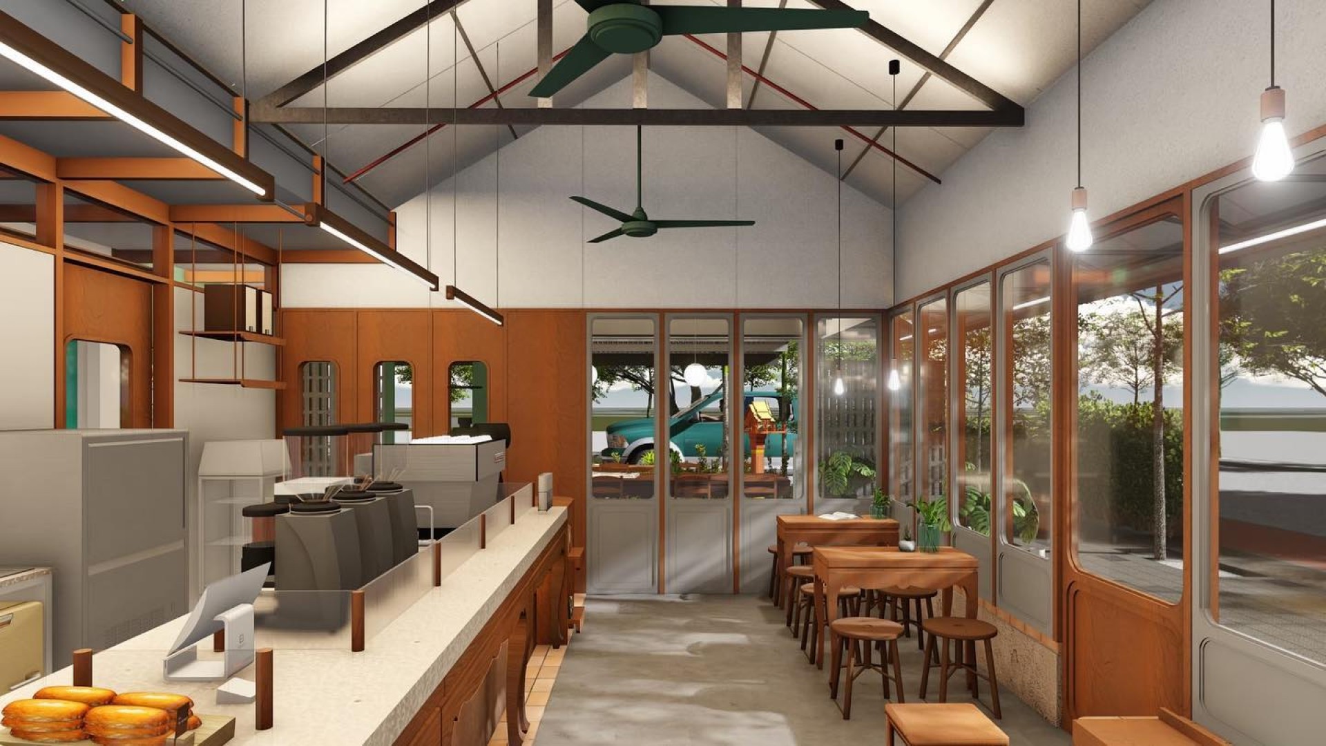 Basic Space Coffee คาเฟ่อยุธยา - JadTrip